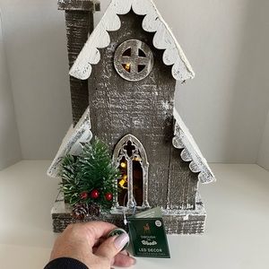 St. Nicholas Square | Holiday | St Nicholas Square Led Light Up Church ...
